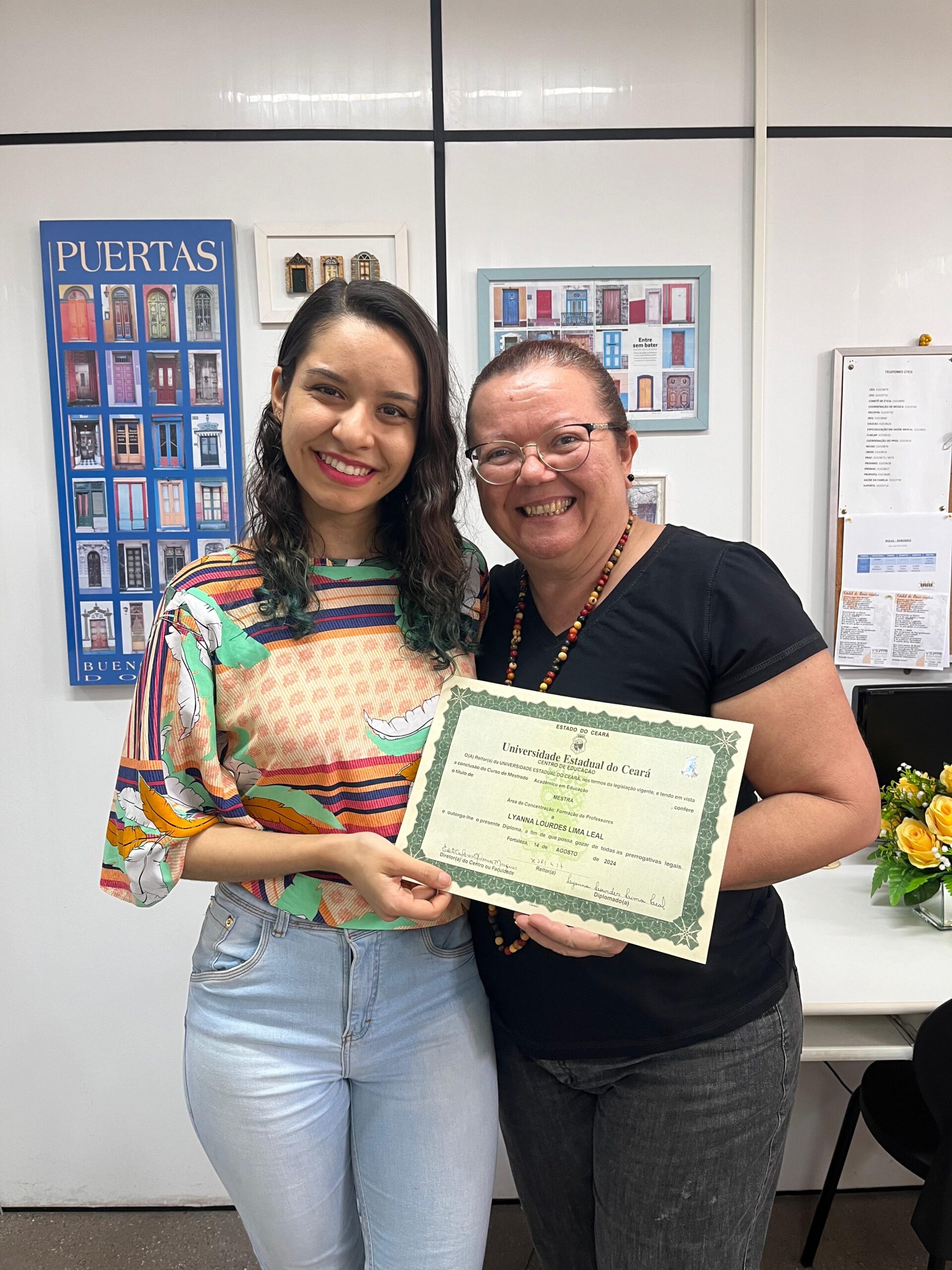 Integrante do grupo Educas conquista seu diploma de Mestre. – Educas